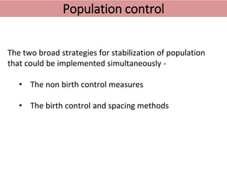 Methods of population control and National population policy (1).pptx