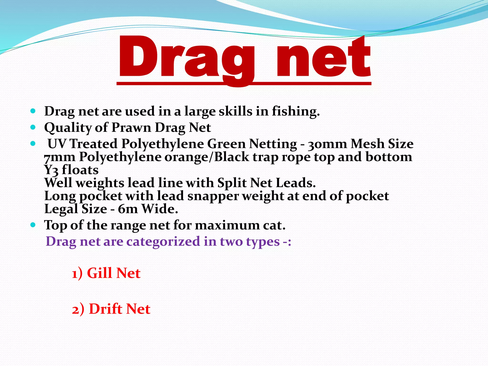 Methods of prawn fishing | PPTX