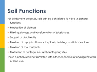 Methods of prediction and assessment techniques of impacts soil | PPTX