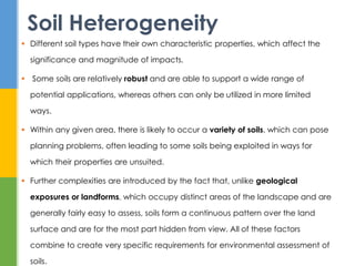 Methods of prediction and assessment techniques of impacts soil | PPTX