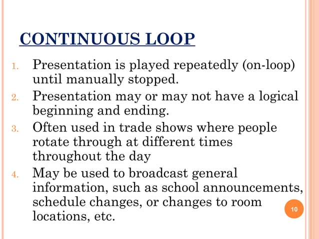 Methods of presentation delivery | PPT