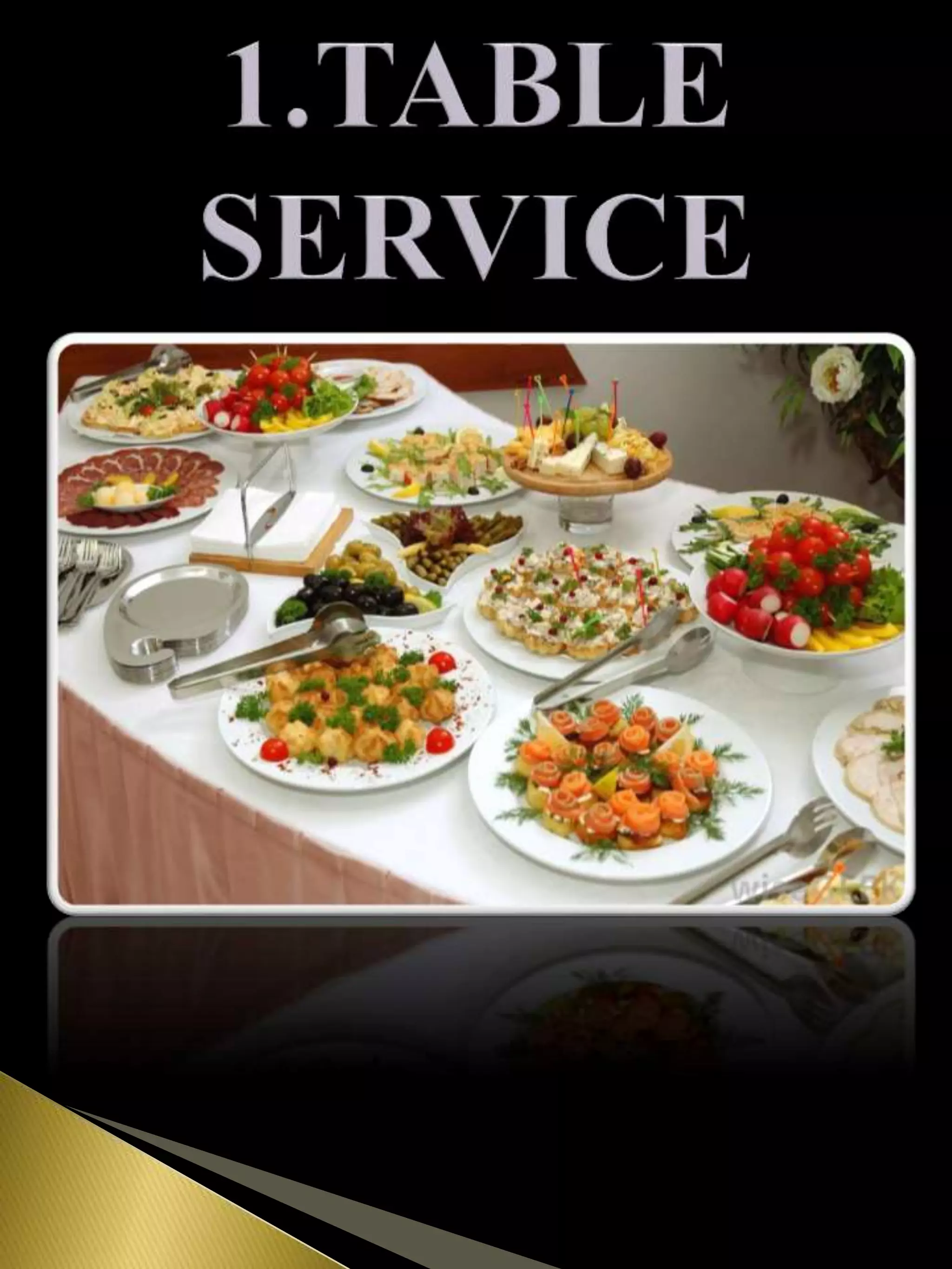 Methods of presenting appetizers | PPTX