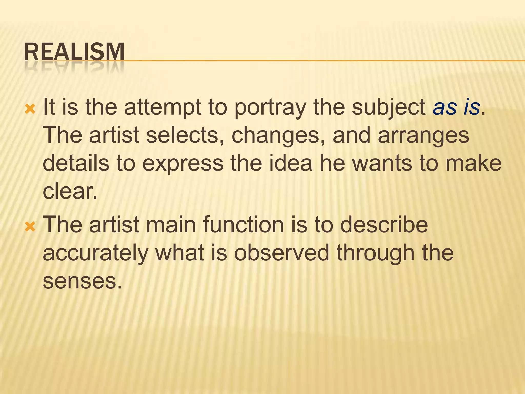 Methods of presenting art | PPTX