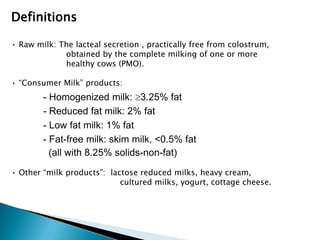 Dairy Microbiology. Methods of preservation of milk and Milk Products ...