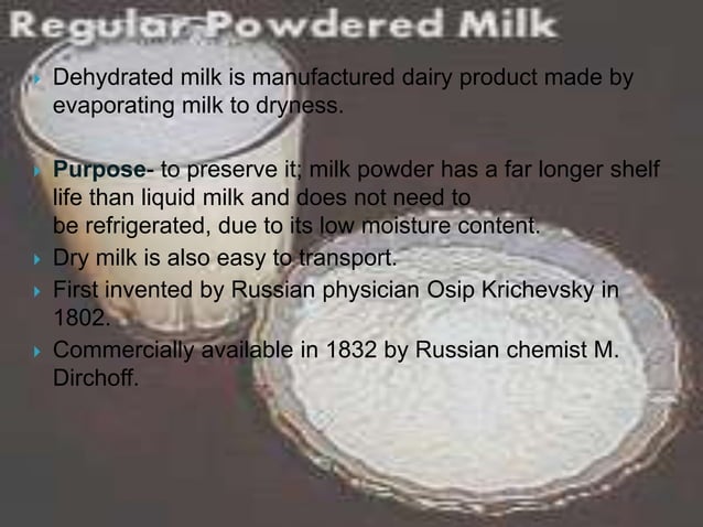 Dairy Microbiology. Methods of preservation of milk and Milk Products | PPT