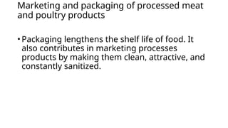 Methods of processing Meat and Poultry.pptx