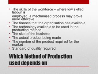 36. Methods of Production | PPT | Video Production | Content Production
