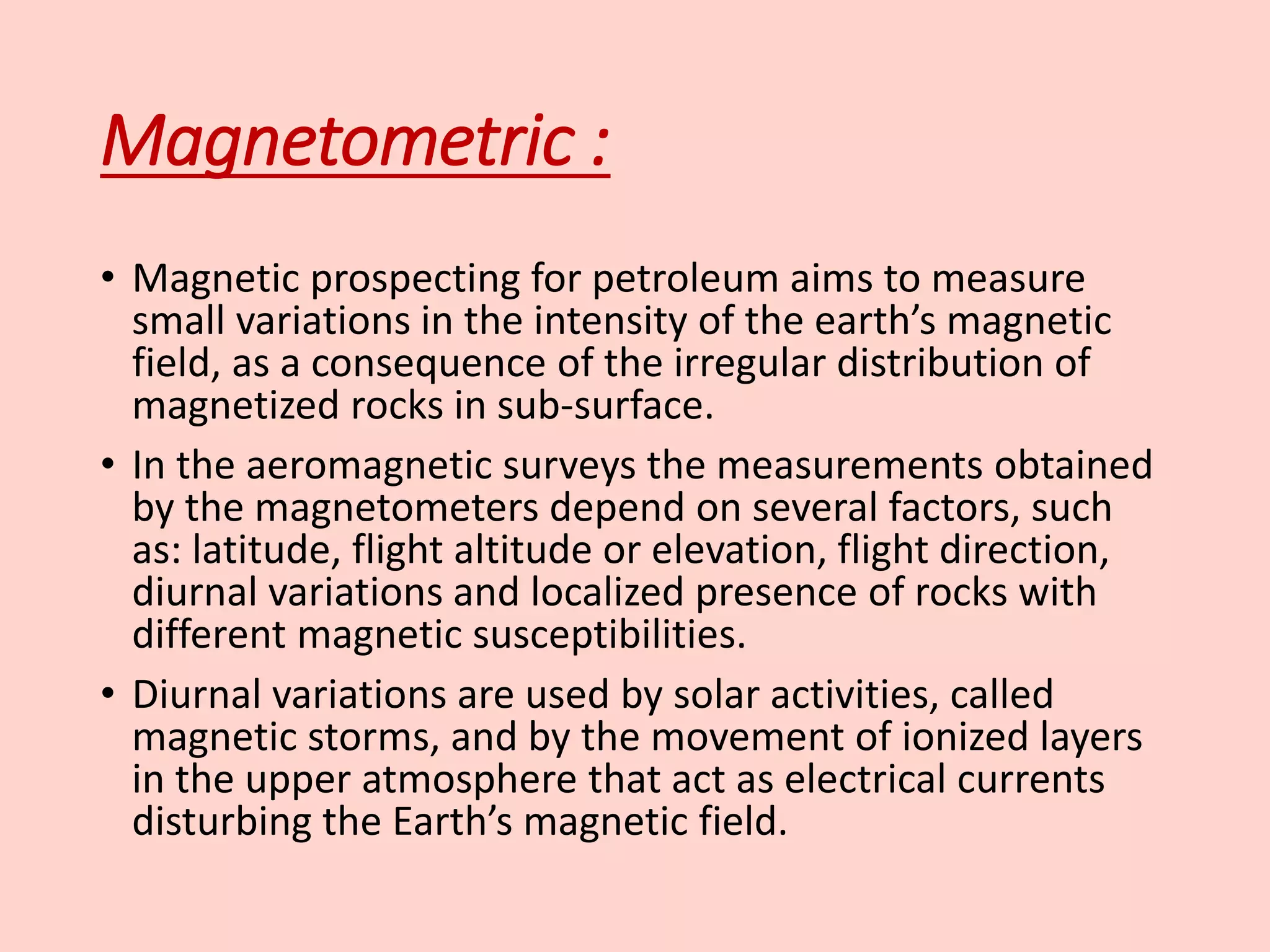 Methods of prospecting for oil and gas in fuel geology | PPTX