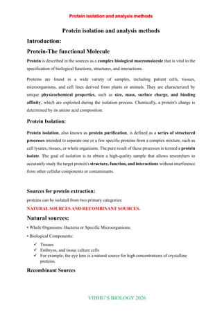 Methods of protein isolation and analysis.pdf