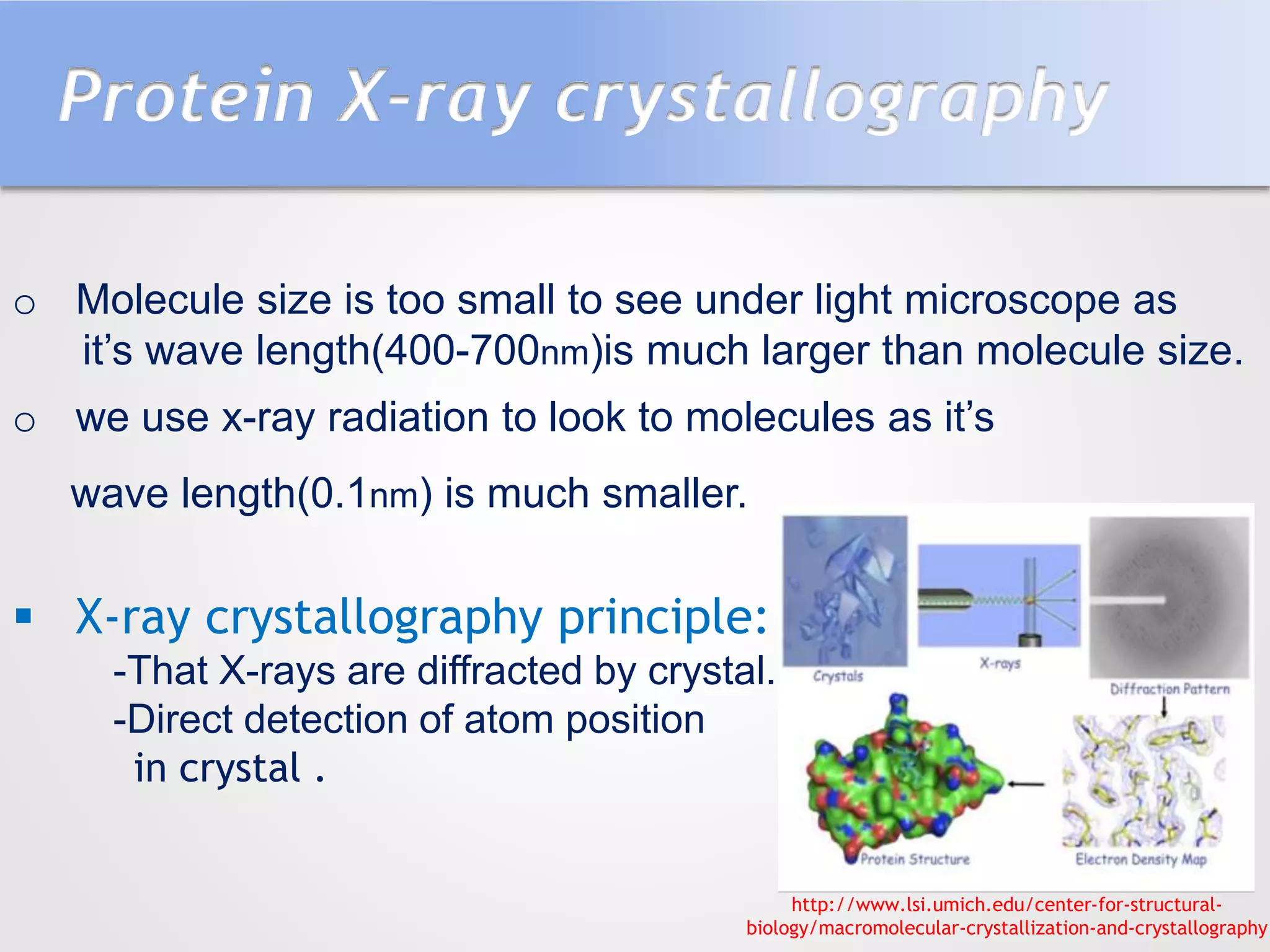 Methods of Protein structure determination | PPTX
