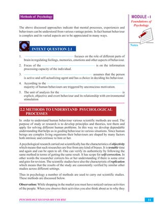 Methods of psychology | PDF