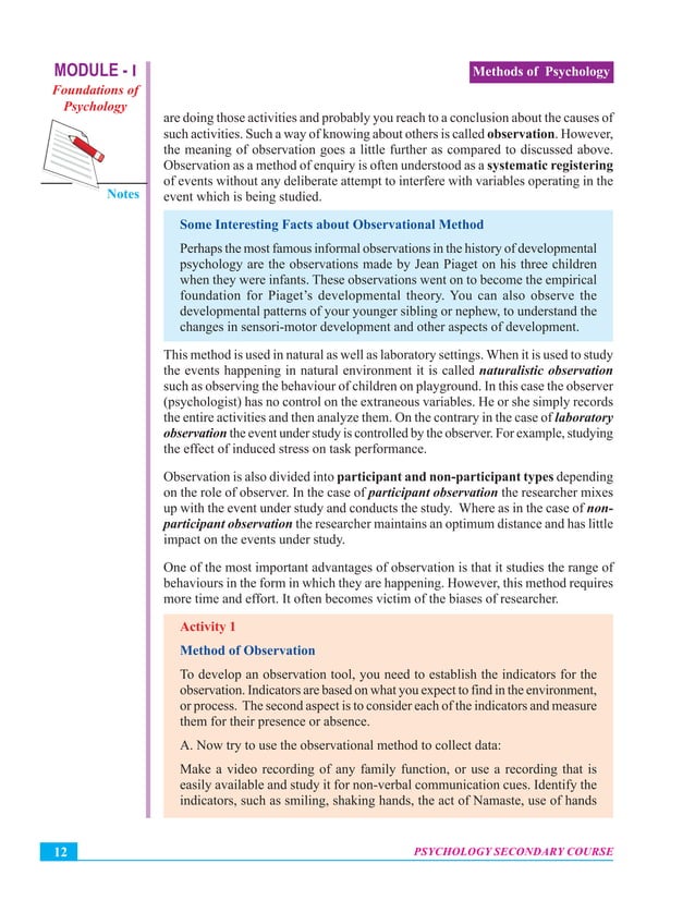 Methods of psychology | PDF