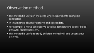 Methods of psychology | PPTX