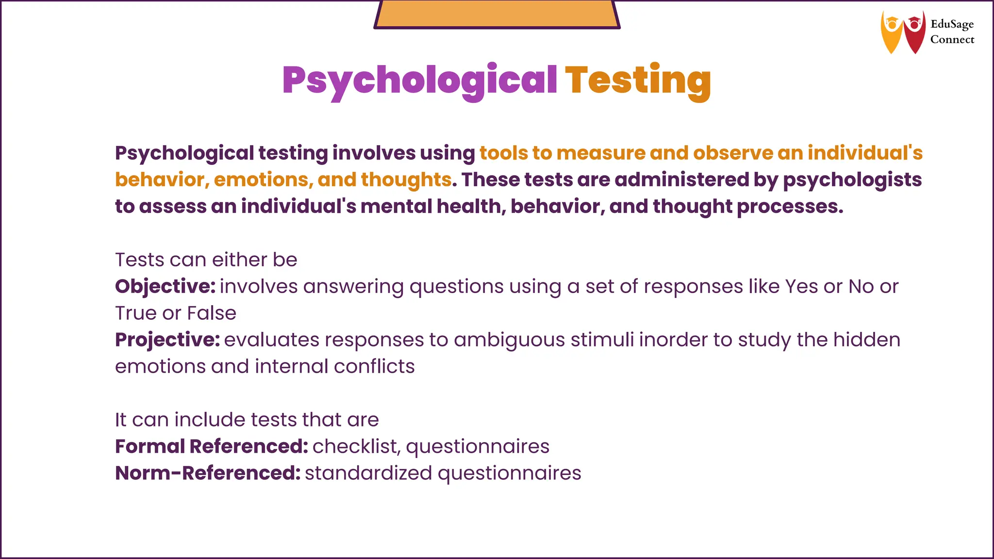 Methods of Psychology Class XI Psychology | PDF