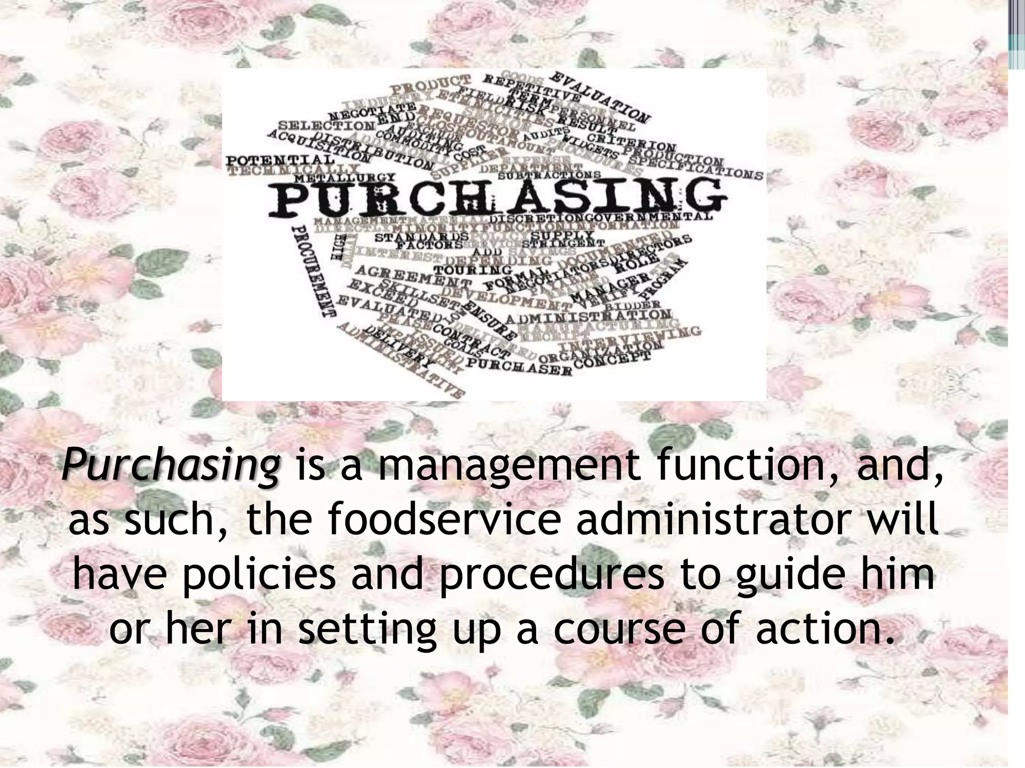 Methods of Purchasing | PPTX