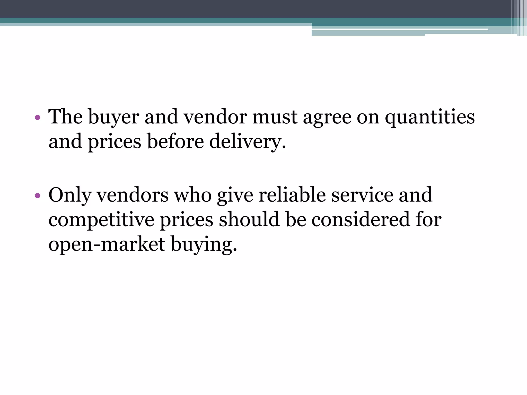 Methods of Purchasing | PPTX