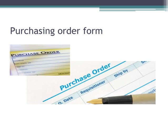 Methods of Purchasing | PPTX