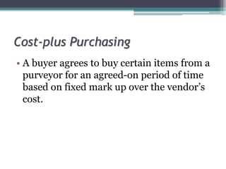 Methods of Purchasing | PPTX