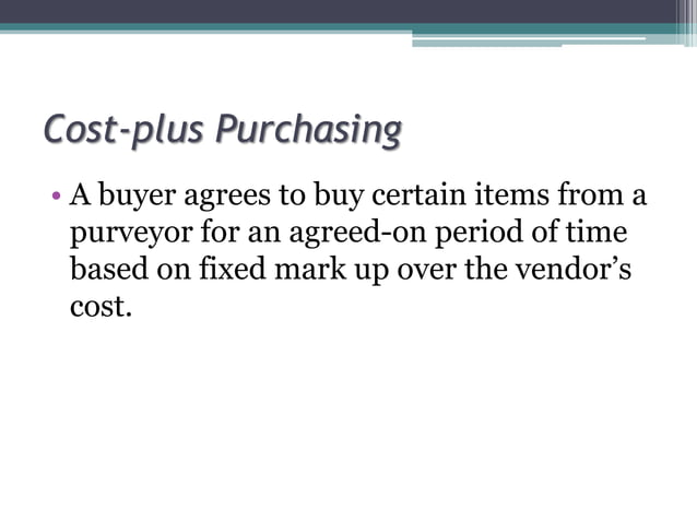 Methods of Purchasing | PPTX