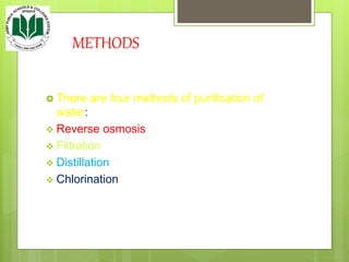 Methods of purification | PPT