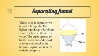 Methods of purification (for o'level/GCSE) | PPT