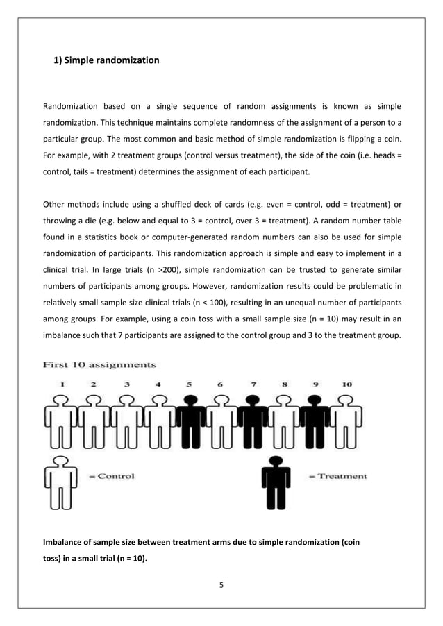 Methods of randomization final | PDF