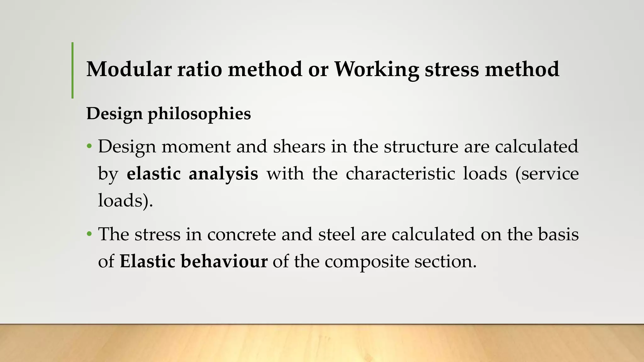 Methods of rcc design | PPTX