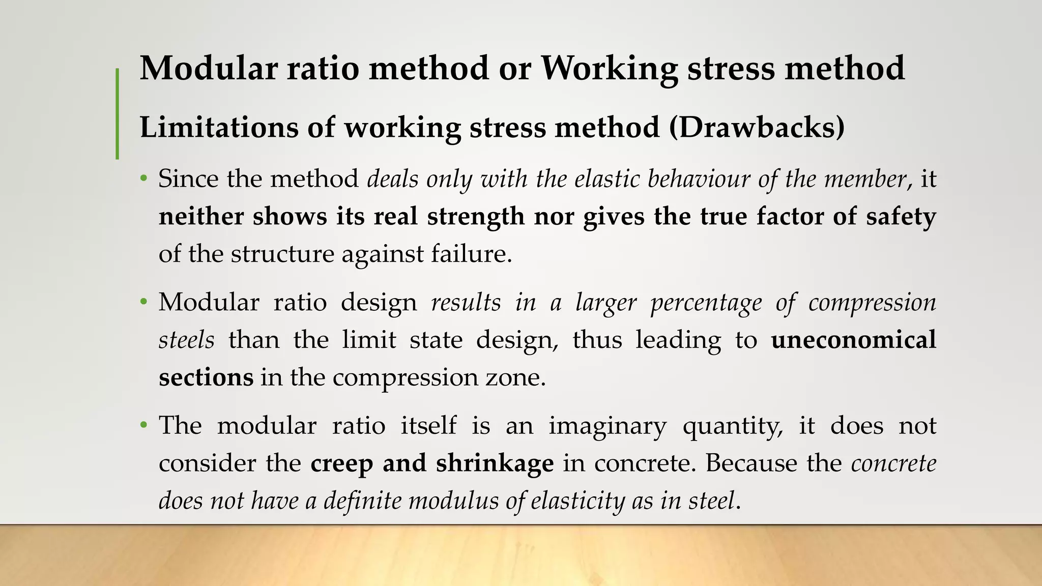 Methods of rcc design | PPTX