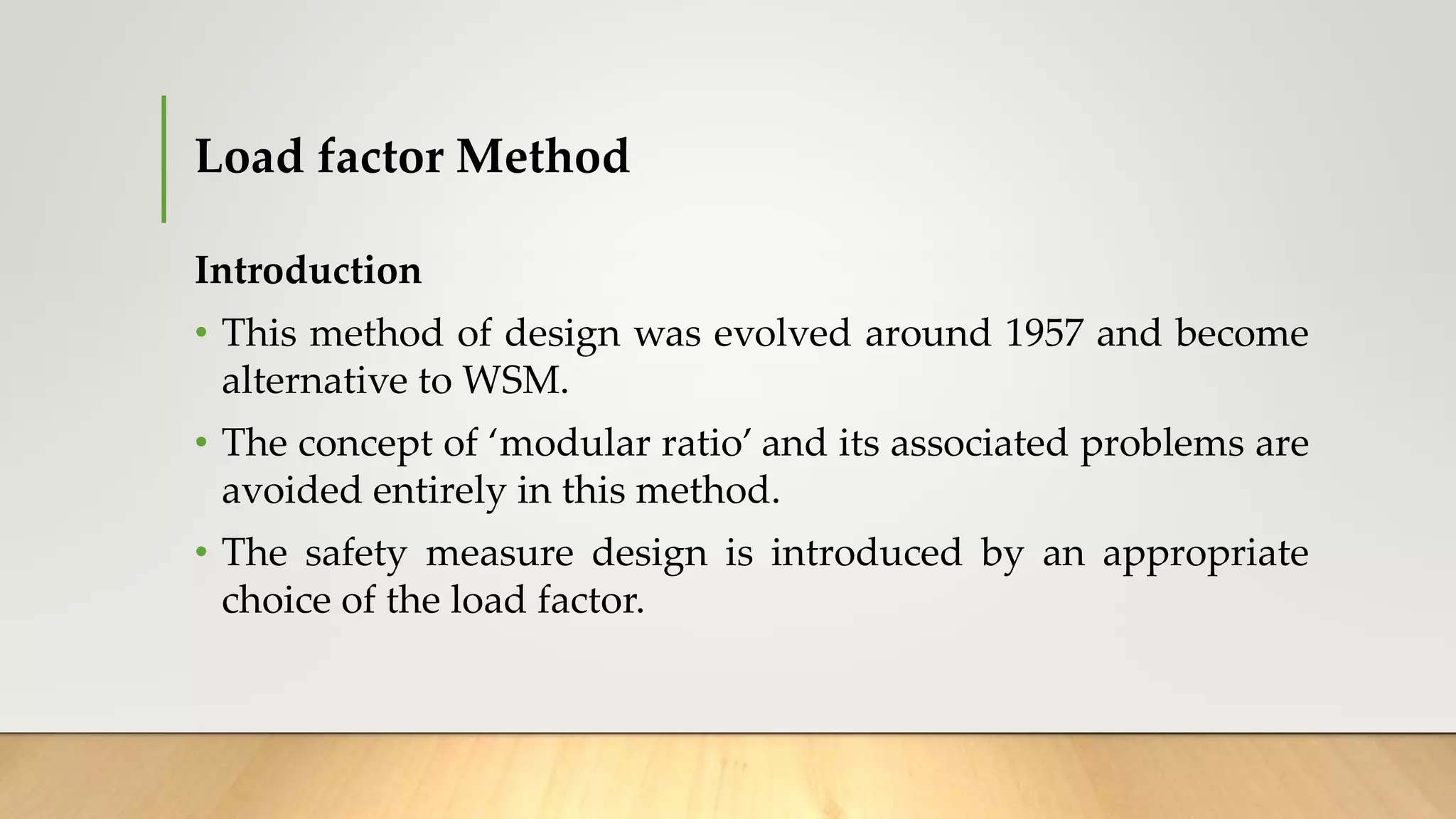 Methods of rcc design | PPTX