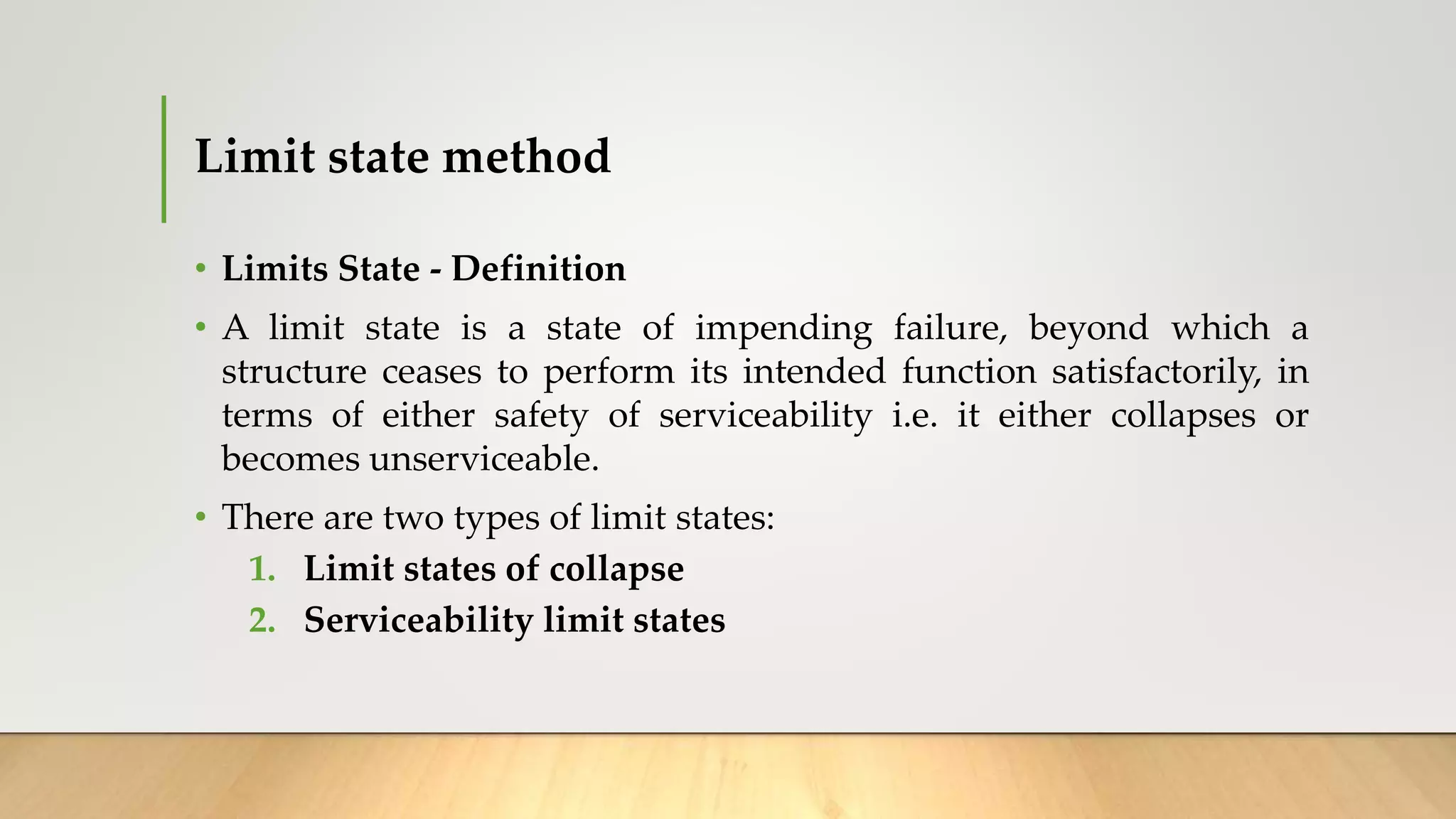 Methods of rcc design | PPTX