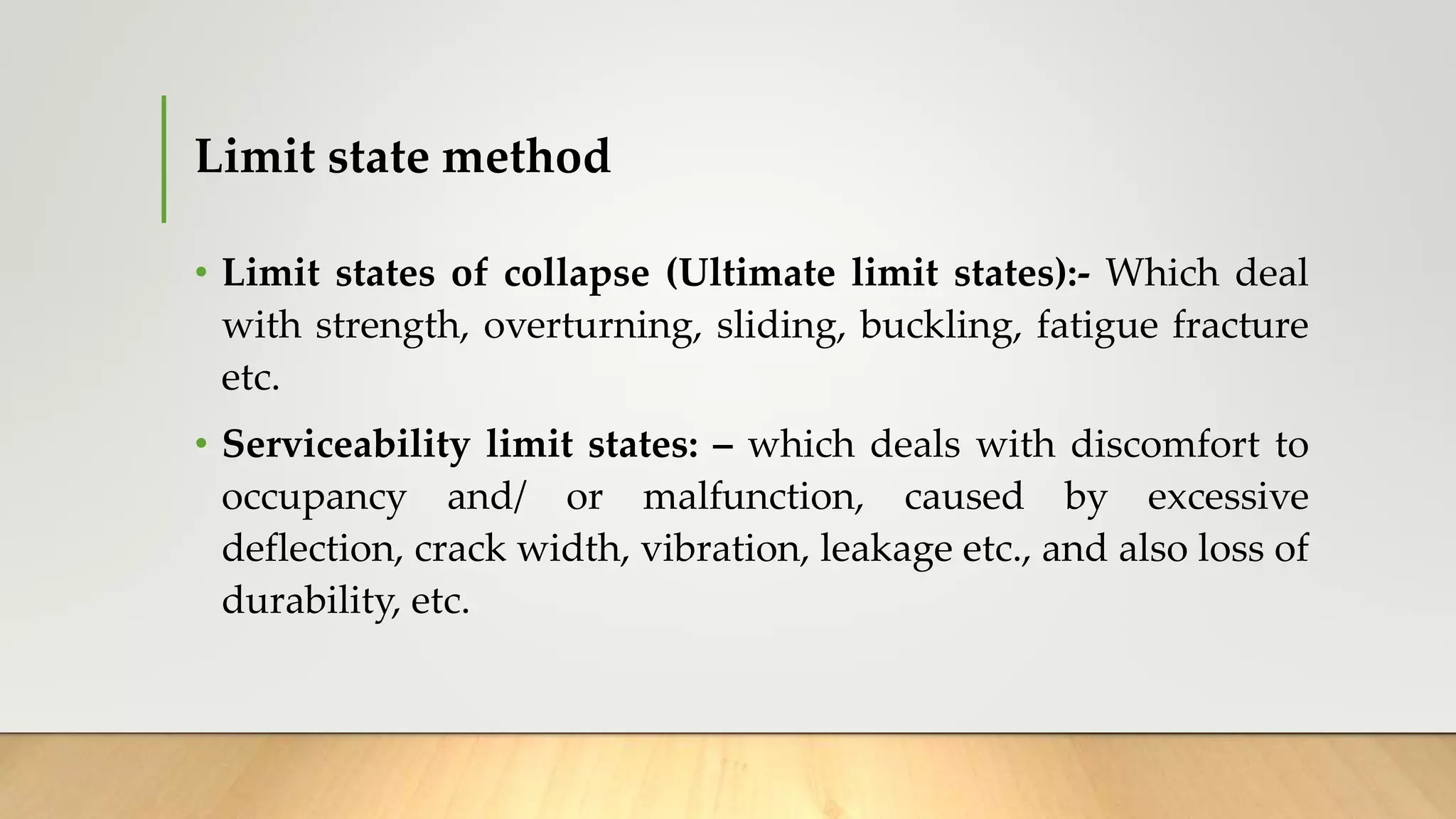 Methods of rcc design | PPTX