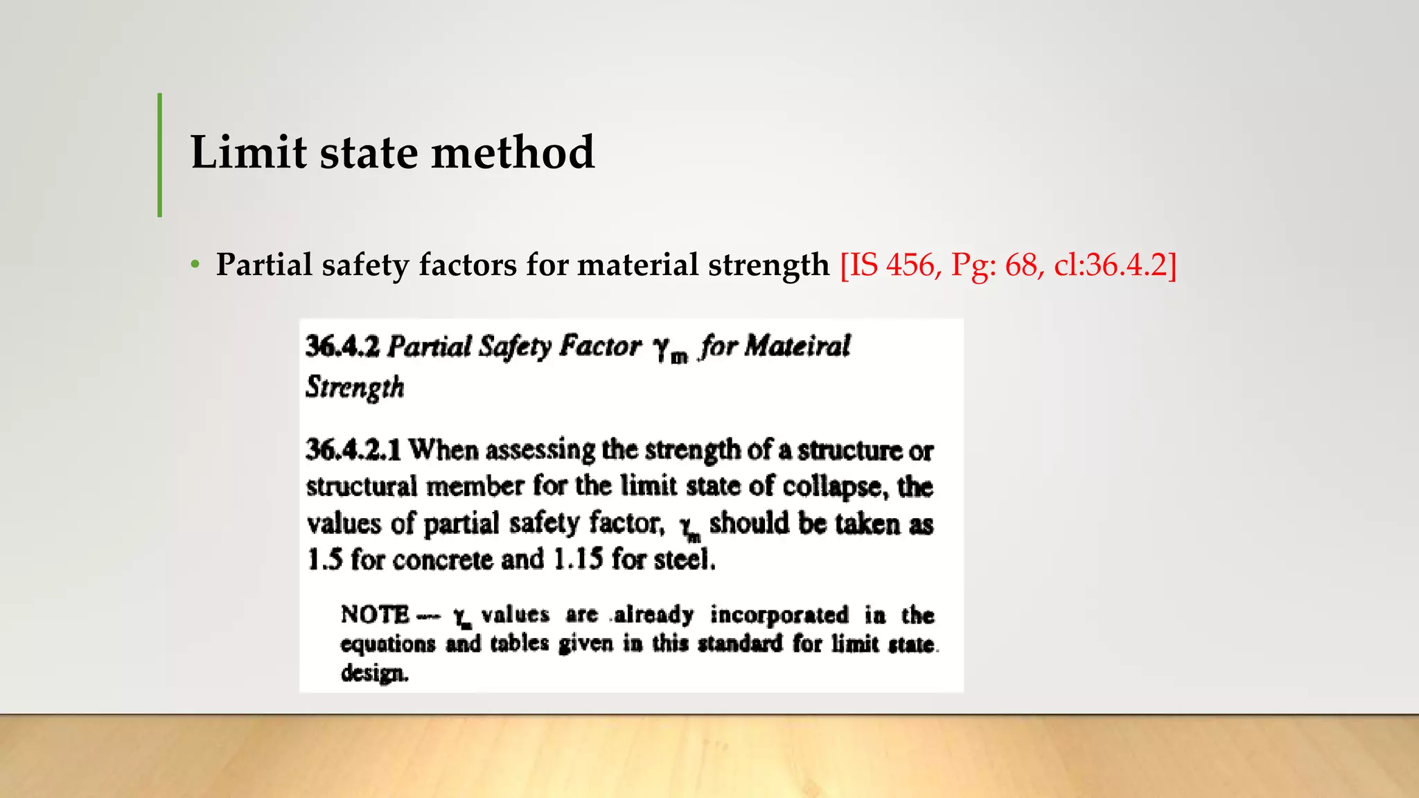 Methods of rcc design | PPTX