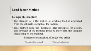 Methods of rcc design | PPTX