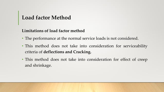 Methods of rcc design | PPTX