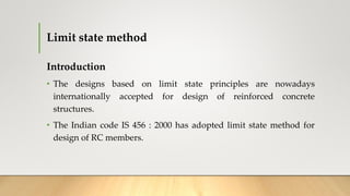Methods of rcc design | PPTX