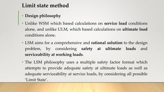 Methods of rcc design | PPTX
