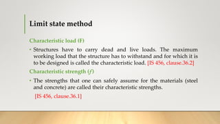 Methods of rcc design | PPTX