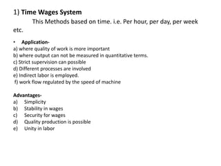 Methods of remuneration | PPTX