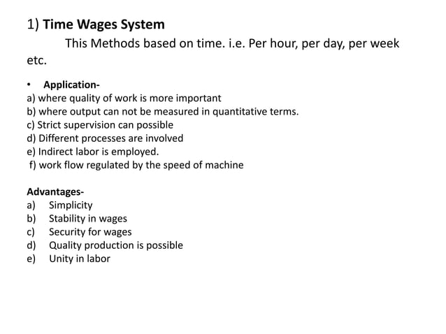 Methods of remuneration | PPTX