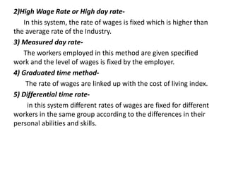 Methods of remuneration | PPTX