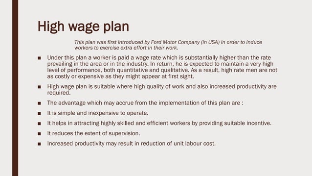 methods of remuneration human resource management | PDF | Business ...
