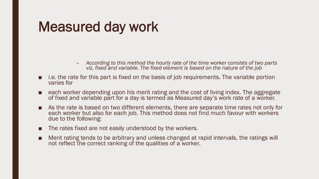 methods of remuneration human resource management | PPT