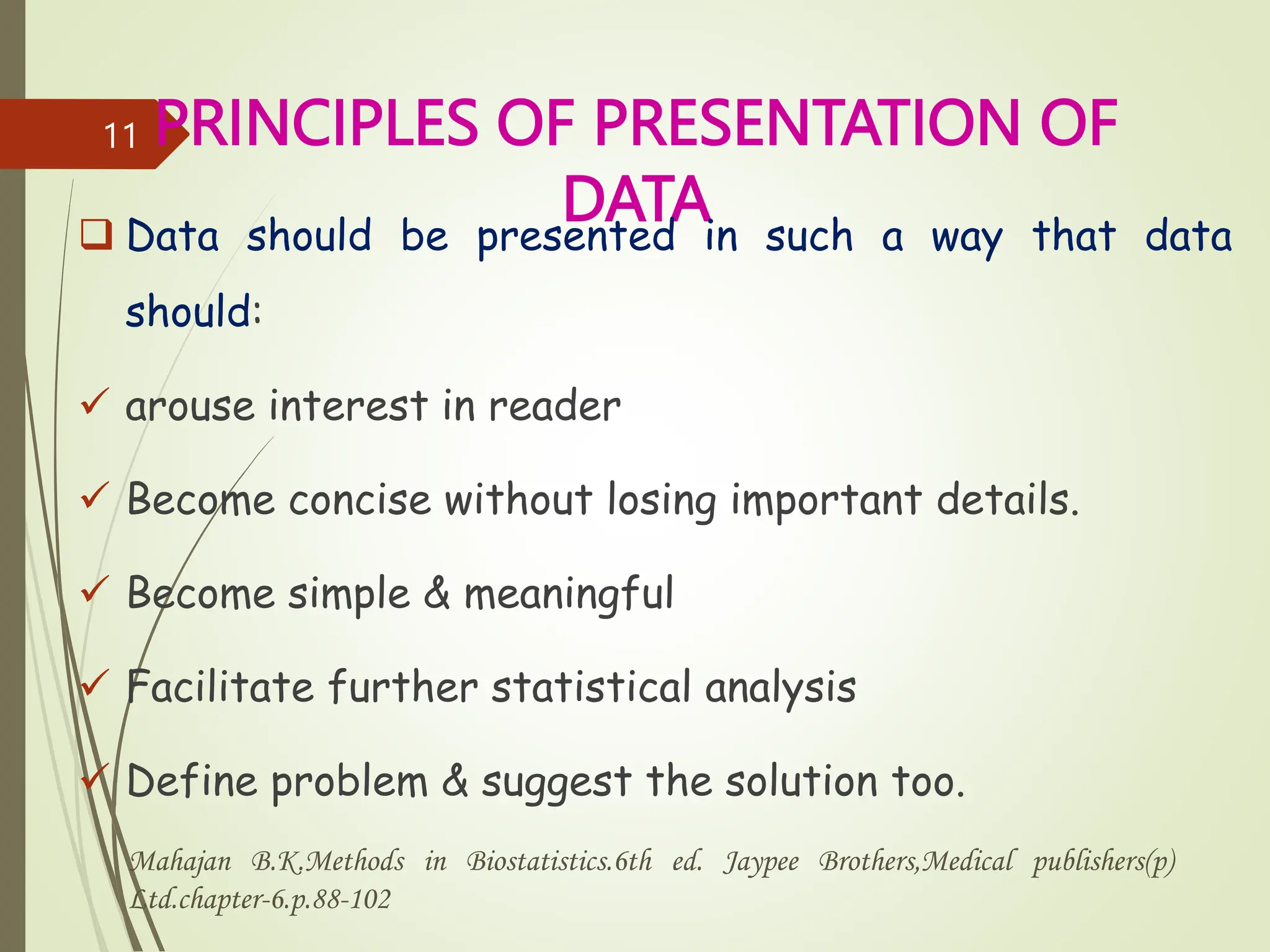 METHODS OF REPRESENTATION OF DATA . pptx | PPTX