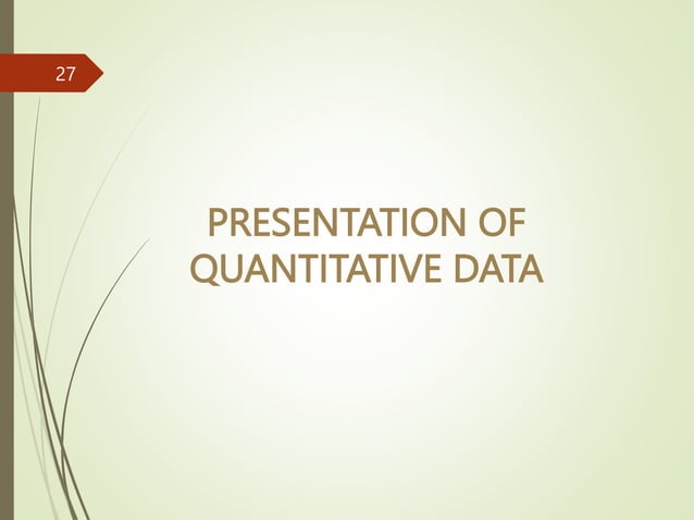 METHODS OF REPRESENTATION OF DATA . pptx | PPTX