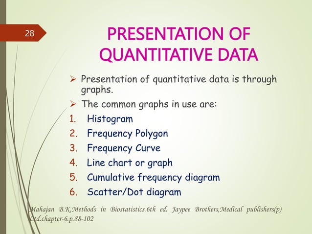 METHODS OF REPRESENTATION OF DATA . pptx | PPTX