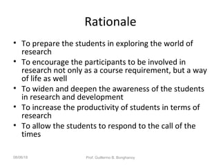 Methods of research | PPT