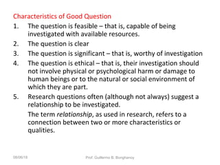 Methods of research | PPT