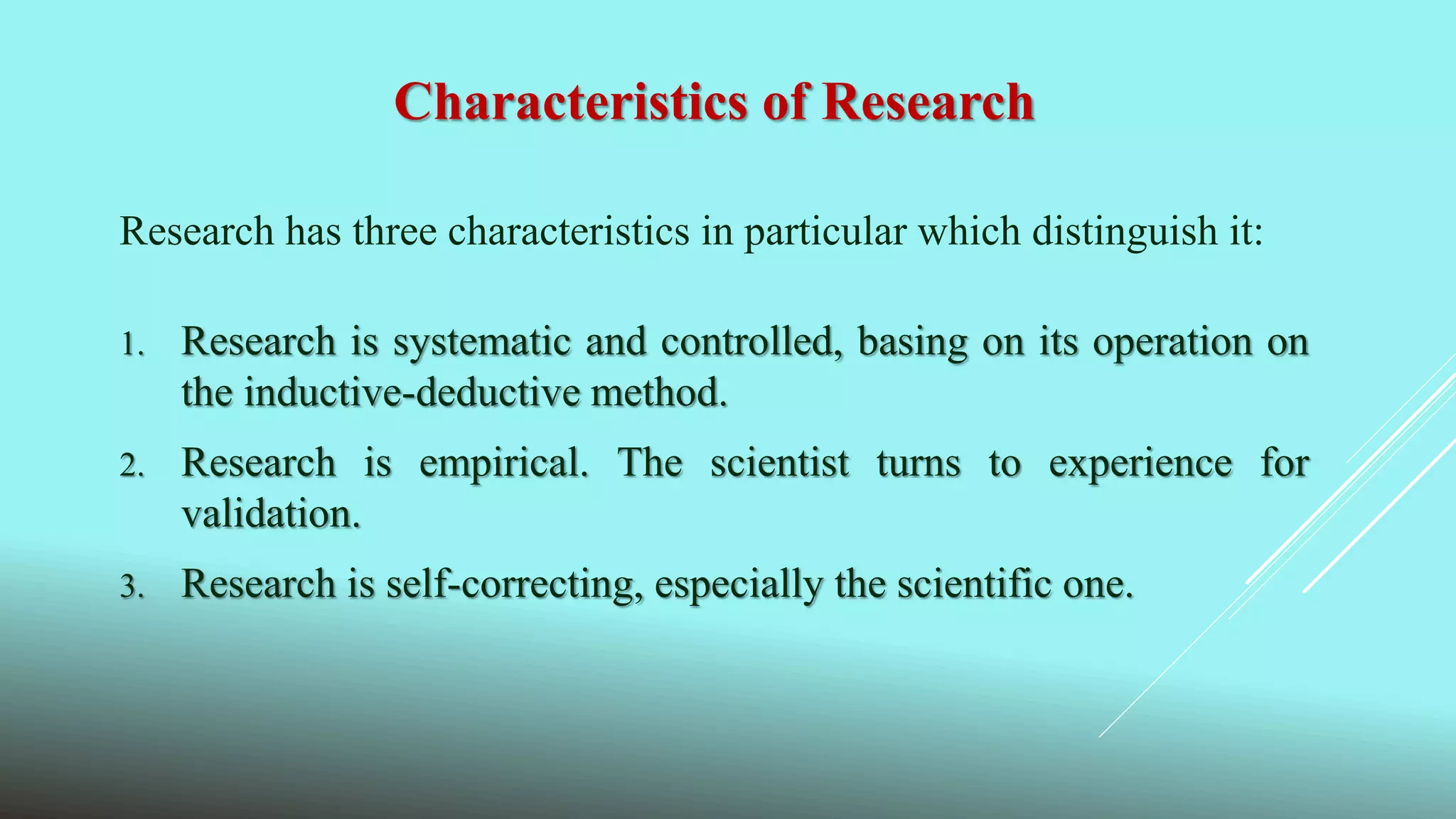 Positivism and scientific research | PPTX