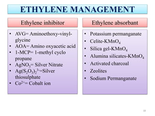 Role of ethylene in fruit ripening | PPTX