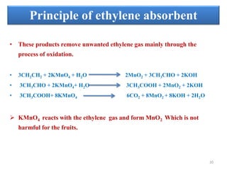 Role of ethylene in fruit ripening | PPTX